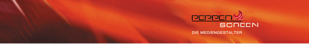 PEPPER SCREEN - Die Mediengestalter